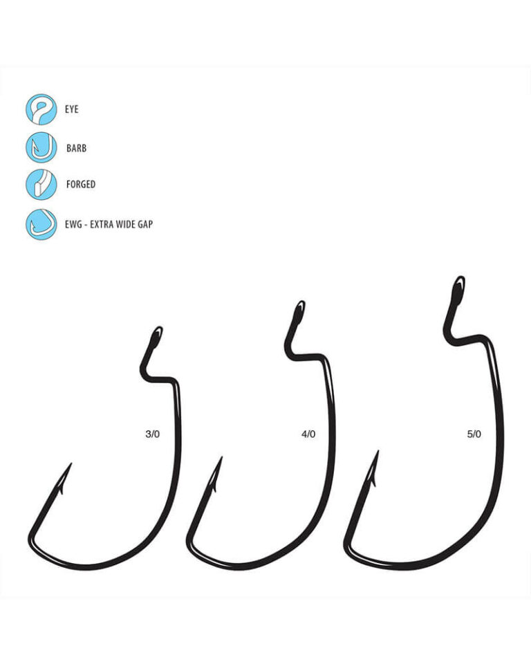 Worm, Super Deep Throat Wide Gap - Gamakatsu USA Fishing Hooks