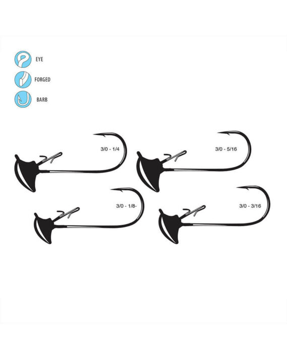 Stand Up Alien Head (4 Pack) - Gamakatsu USA Fishing Hooks