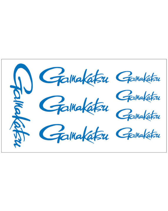 Gamakatsu Logo Small Decal Sheet - Gamakatsu USA Fishing Hooks