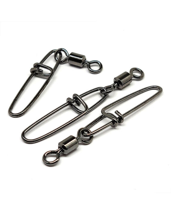 Cross Lock Snap with Superline Swivel (4 Pack) - Gamakatsu USA Fishing ...