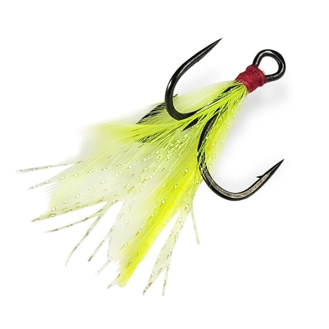 G-Finesse Feathered Treble MH (2 Pack) - Gamakatsu USA Fishing Hooks