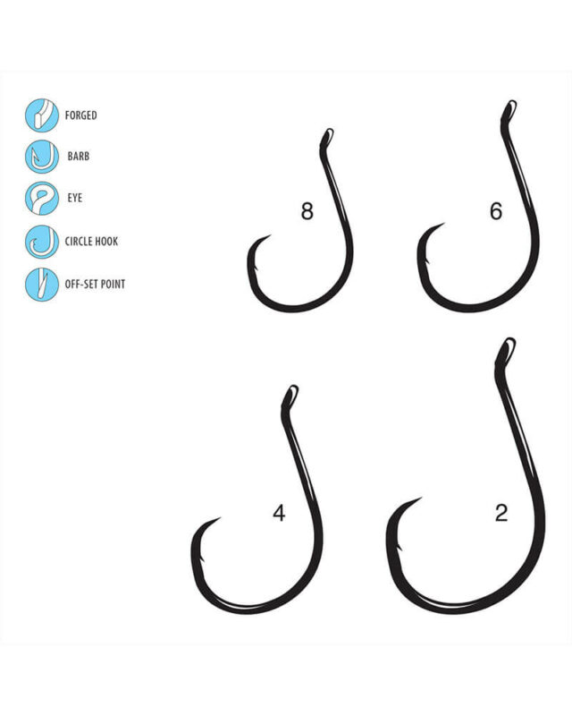 Octopus Circle (Offset-Point) - Gamakatsu USA Fishing Hooks